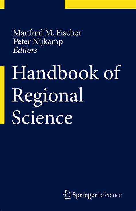 PDF Handbook Of Regional Science 3 Volumes