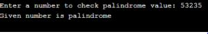 Palindrome In C Program Method To Check Palidrome Using C Program