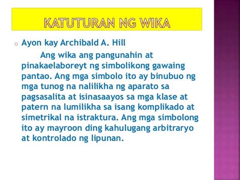 Mga Salita Na May Kaugnayan Sa Salitang Wika Katayuan Kinalaman