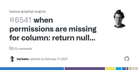 When Permissions Are Missing For Column Return Null Values Instead Of