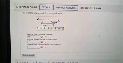 Solved Find The Following For Path C In The Figure Below Chegg
