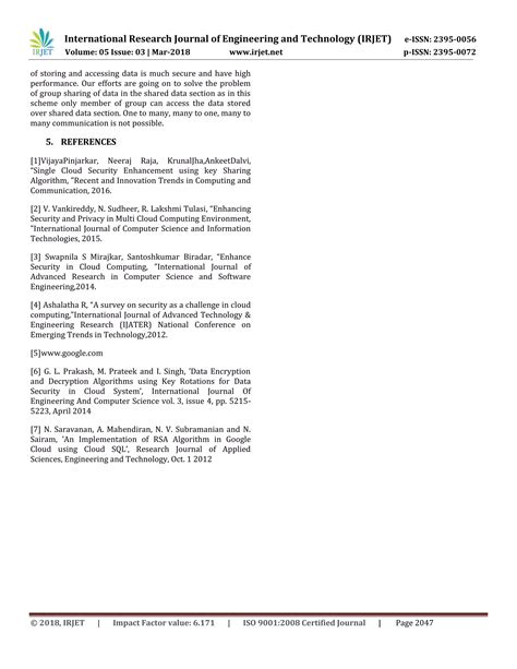 Irjet Secure File Storage On Cloud Using Cryptography Pdf