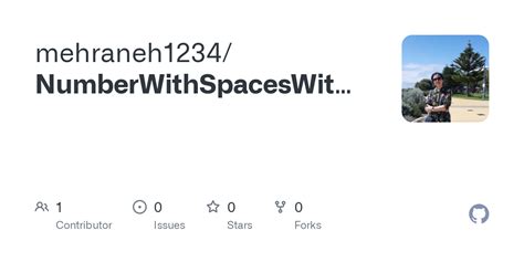 GitHub Mehraneh NumberWithSpacesWithFiles