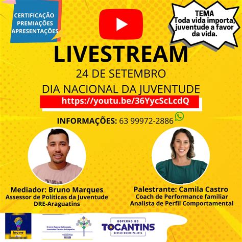 Semed Servidores Participam Nesta Sexta Feira 24 Live Alusiva Ao