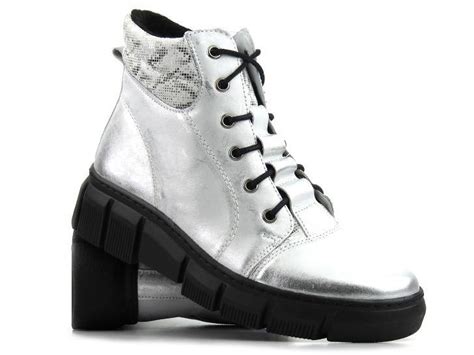 Oryginalne Botki Damskie W Stylu Sportowym HELIOS Komfort 562S