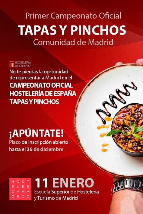 Participa En El Primer Campeonato Oficial De Tapas Y Pinchos De La