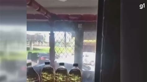 Assalto a caixas eletrônicos deixa segurança baleado no litoral de SP vídeo Santos e Região G
