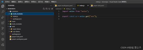 微前端 前置知识2 Monorepo架构 Csdn博客