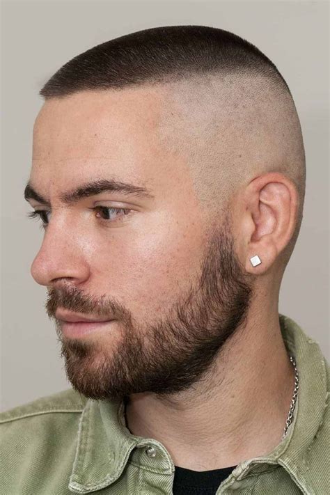 50 Masculine Buzz Cut Examples For Men Trending In 2024