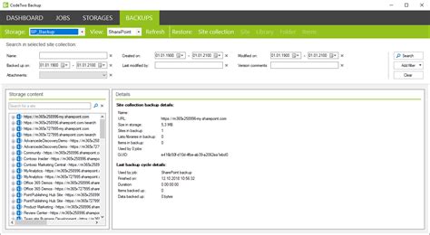 Restoring Backed Up Data Restoring Sharepoint Backup Codetwo Backup