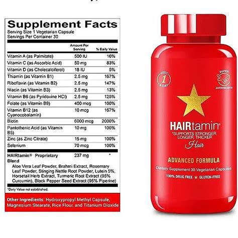 قرص تقویت کننده مو هرتامین