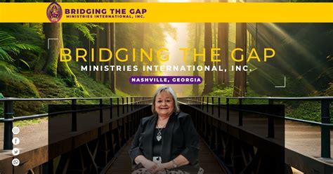 Bridging The Gap Ministries Apostle Peggy Bridges Nashville GA