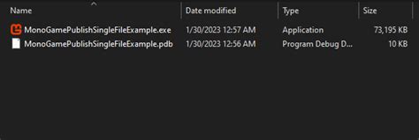 Building With PublishSingleFile On 3 8 1 Doesn T Create A Single