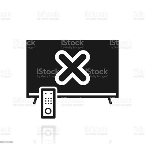 十字マーク付きのテレビ白い背景に反射するアイコン つながりのベクターアート素材や画像を多数ご用意 つながり アイコン