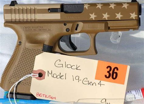 Glock G19 Gen 4 9mm Nib Gary Realty And Auction