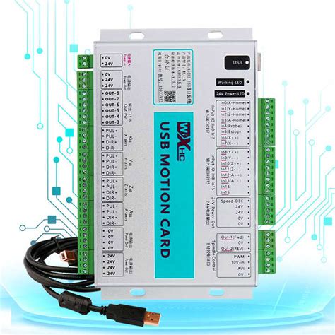 Xhc Usb Motion Control Card 3 4 6 Axis Cnc Mach3 Controller Mk3 Iv Mk4