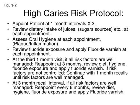 Ppt High Caries Risk Protocol Powerpoint Presentation Free Download