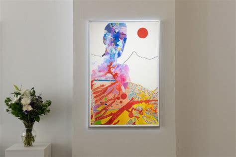 At Hunter Bidens Art Show Line Color And Questions The New York Times