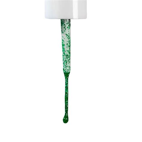 Green Glitter Lechat Nails