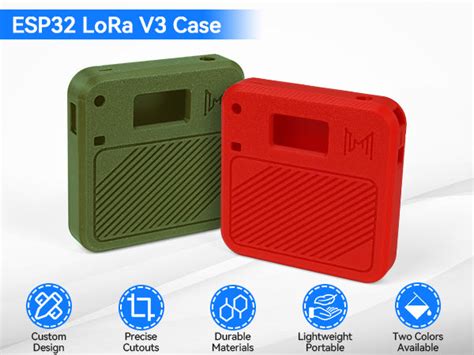 N32 Case Heltec Esp32 Board For Lora V3 Custom Meshtastic Shell Wi Meshnology