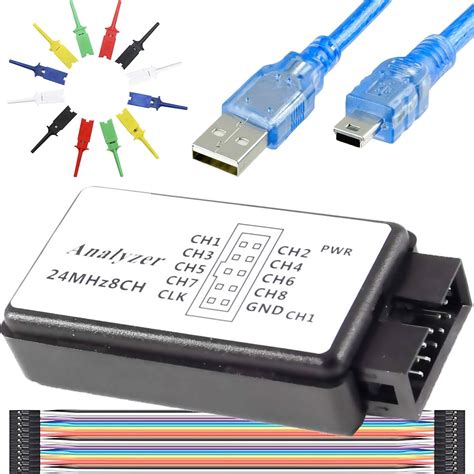 Daokai Usb Logic Analyzer Device Kit Usb Cable 24mhz 8ch 24mhz 8