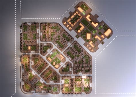 Urban Maquette Render Behance