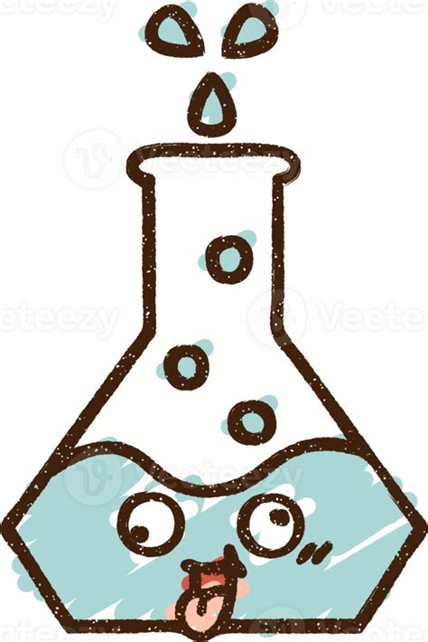 Cartoon Science Lab Flask Clipart 46946116 Png