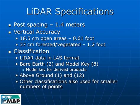 Ppt Pamap Program Lidar Powerpoint Presentation Free Download Id4526915