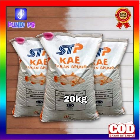 Jual Pakan Ikan Stp Kae 20kg 5mm Pakan Pelet Koi 1 Sak Karung Japfa