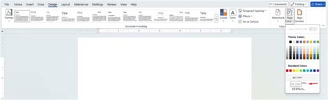 How To Change The Background Color In Microsoft Word
