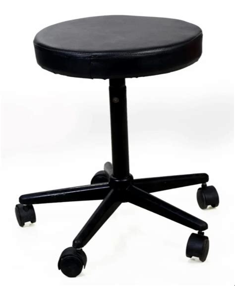 Mild Steel Leather Black Revolving Bar Stool At Rs 2400 In Valsad Id