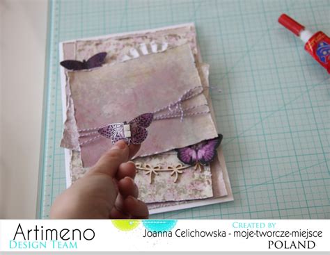 Blog sklepu Artimeno Scrapbooking dla początkujących pierwsza kartka