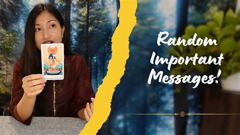 Hindi 🎑☀important Messages Coming Through For You☀🎑🧩pick A Card