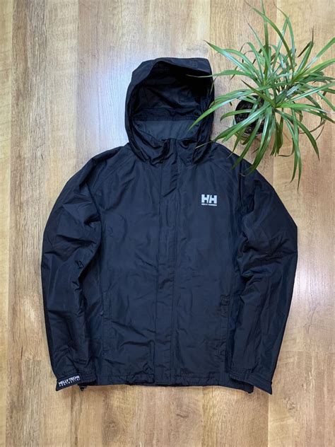 Мужская мембранная ветровка Helly Hansen чёрная штормовка: 1 200 грн ...
