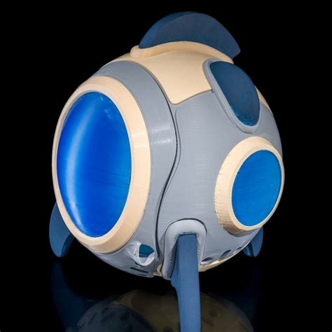 3d Printable Tiny Spacecraft Lamp By Stlflix