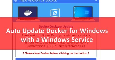 docker desktop for windows auto update docker desktop docker