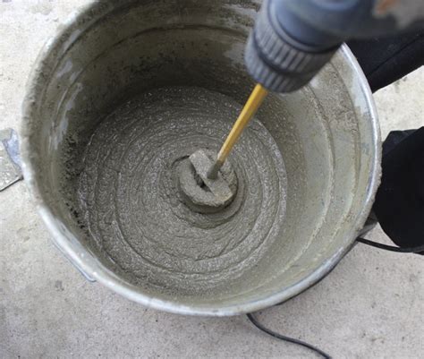 How To Mix Cement Without Sand Hunker