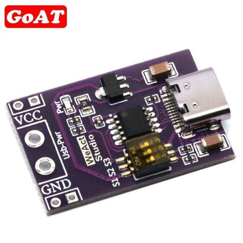 Type C USB PD QC AFC Fast Charge Decoy Trigger รองรบ 5V 9V 12V 15V 20V เอาตพตแรงดนไฟฟา