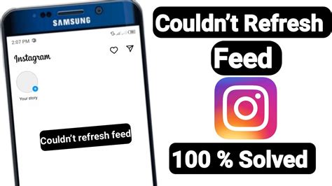 How To Fix Instagram Couldnt Refresh Feed Problem Solve Couldnt Refresh Feed In Instagram
