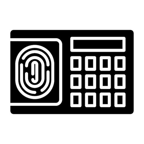 Premium Vector Vector Design Fingerprint Scanner Icon Style