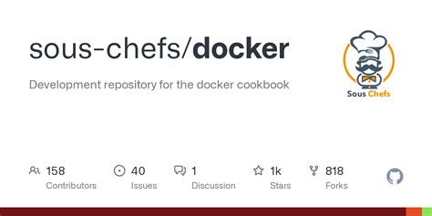 GitHub Sous Chefs Docker Development Repository For The Docker Cookbook