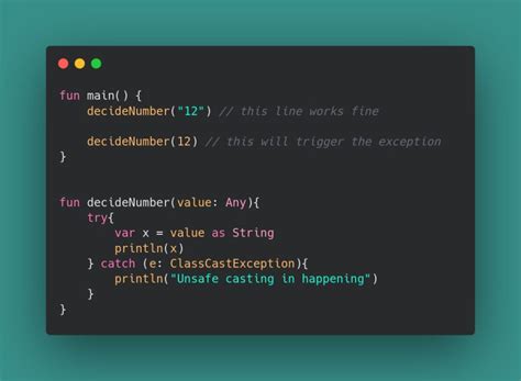 Ifeanyichukwu Achufusi On Linkedin Kotlin Codingjourney Exceptionhandling Classcastexception