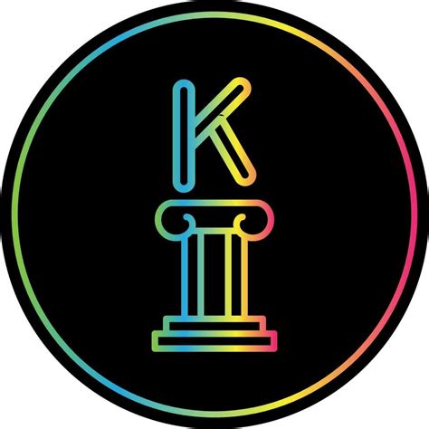 Kappa Vector Icon Design 28709687 Vector Art At Vecteezy