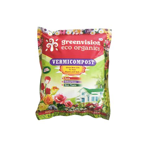 Buy Greenvision Eco Organics Vermicompost Organic Manure At Best