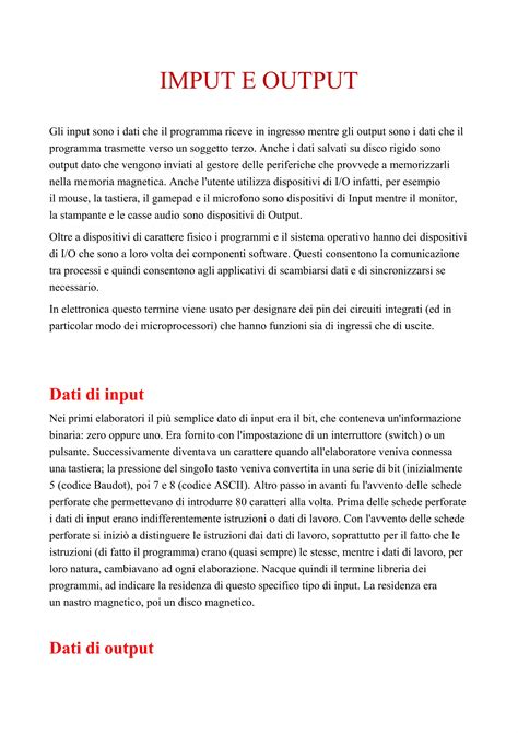 Imput E Output Pdf