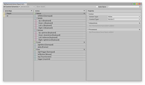 Action Editor Window