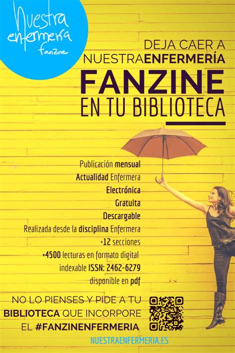 Deja Caer El Fanzinenfermería En Tu Biblioteca Nuestra Enfermería
