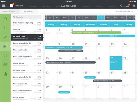 Dashboard Tablet App Artofit
