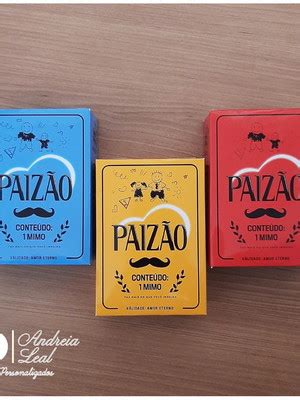 Caixa Dia Dos Pais Paizao Compre Produtos Personalizados No Elo