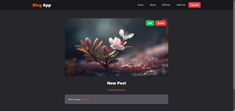 Github Nil369blog App A Dynamic Blog Application Built With React